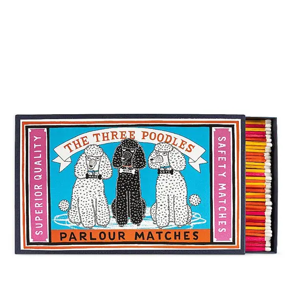 ARCHIVIST GALLERY Three Poodles Giant Matches