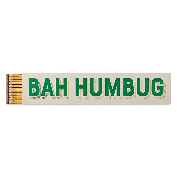 ARCHIVIST GALLERY Bah Humbug Long Matches
