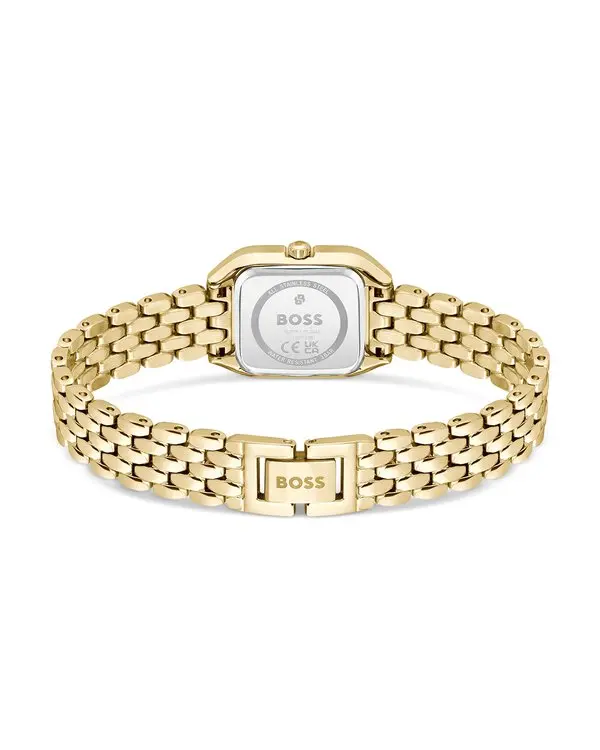 Hugo Boss Mae Petite Watch, 22mm X 22mm - Gold