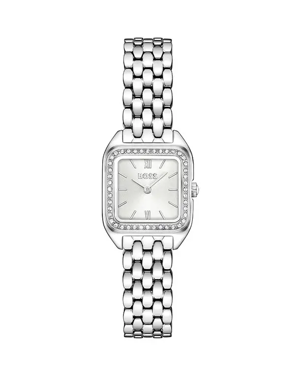 Hugo Boss Mae Petite Watch, 22mm X 22mm - Silver