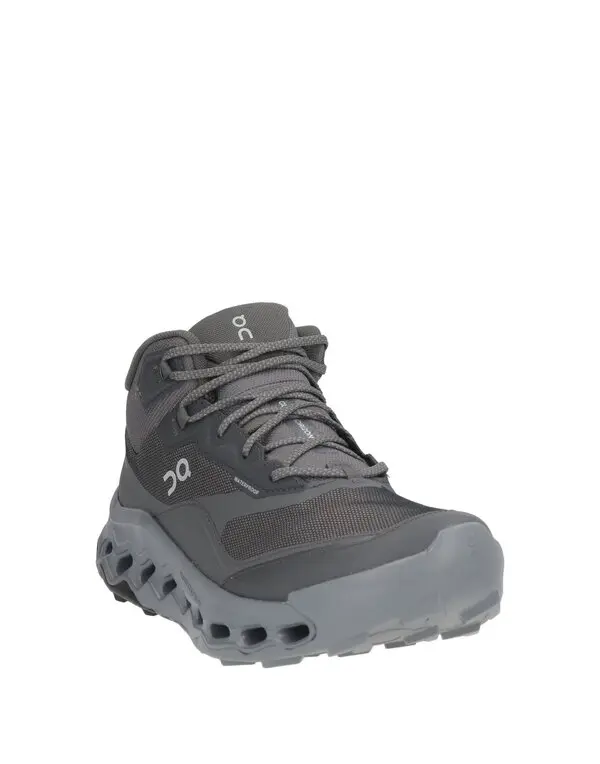 On Cloudhoriz 2 Mid Wp Sneakers Charcoal Size Textile Fibers