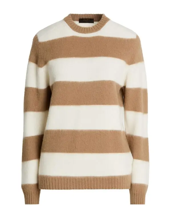 MOORER Sweater Camel Size Cashmere