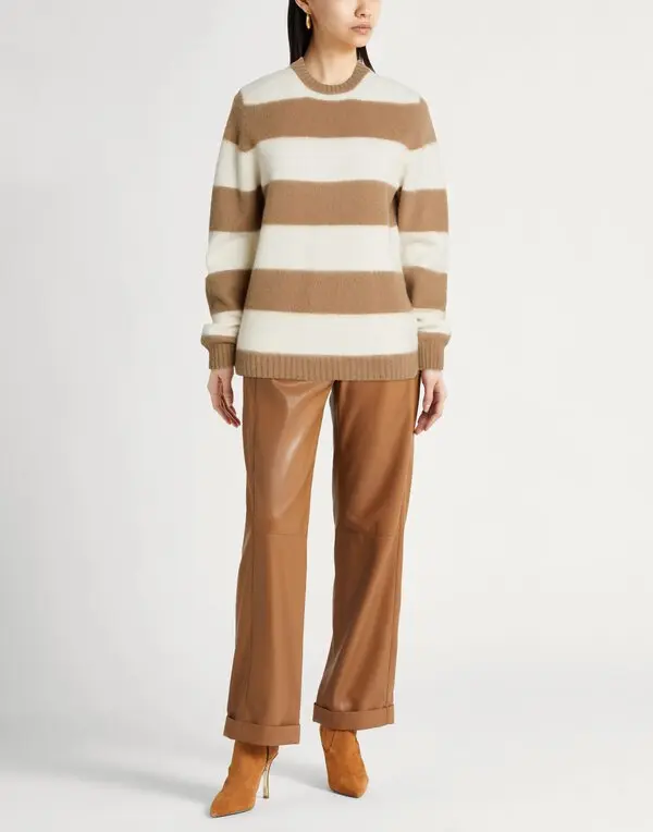 MOORER Sweater Camel Size Cashmere
