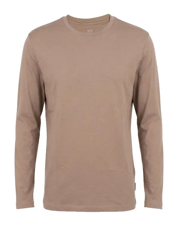 Armani Exchange T-shirt Size Cotton - Beige