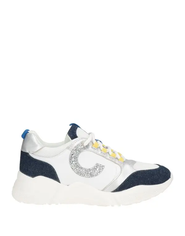 Cosmoparis Sneakers Size Leather, Textile Fibers