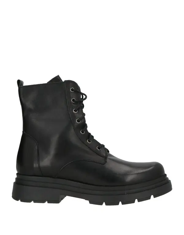 DIVINE FOLLIE Ankle Boots Dark Size Leather - Black