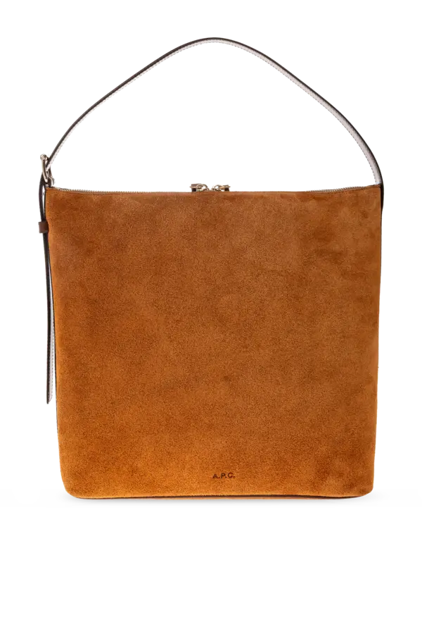 A.p.c. Vera Shoulder Bag - Brown