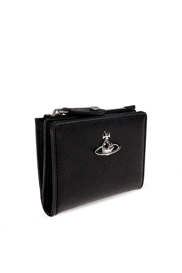 VIVIENNE WESTWOOD Leather Wallet With Logo