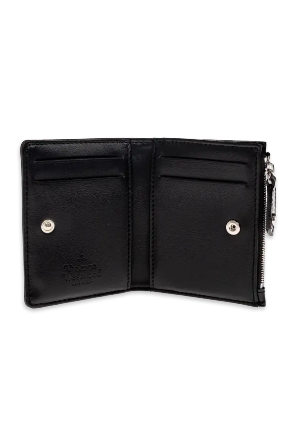 VIVIENNE WESTWOOD Leather Wallet With Logo