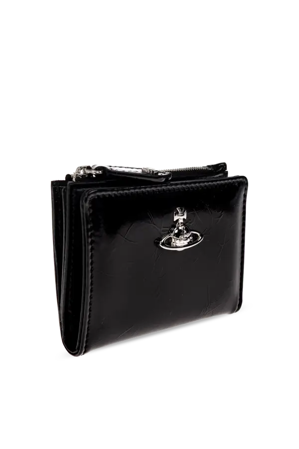 VIVIENNE WESTWOOD Leather Wallet With Logo