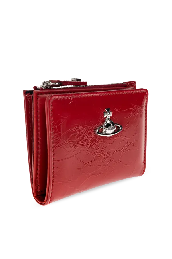 VIVIENNE WESTWOOD Leather Wallet With Logo