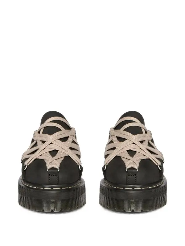 DR. MARTENS X RICK OWENS Quad Leather Boots