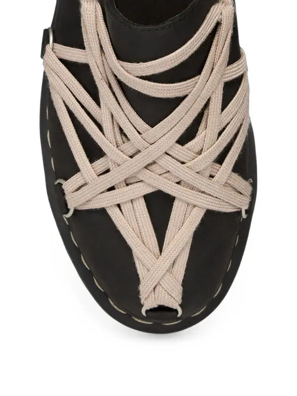 DR. MARTENS X RICK OWENS Quad Leather Boots