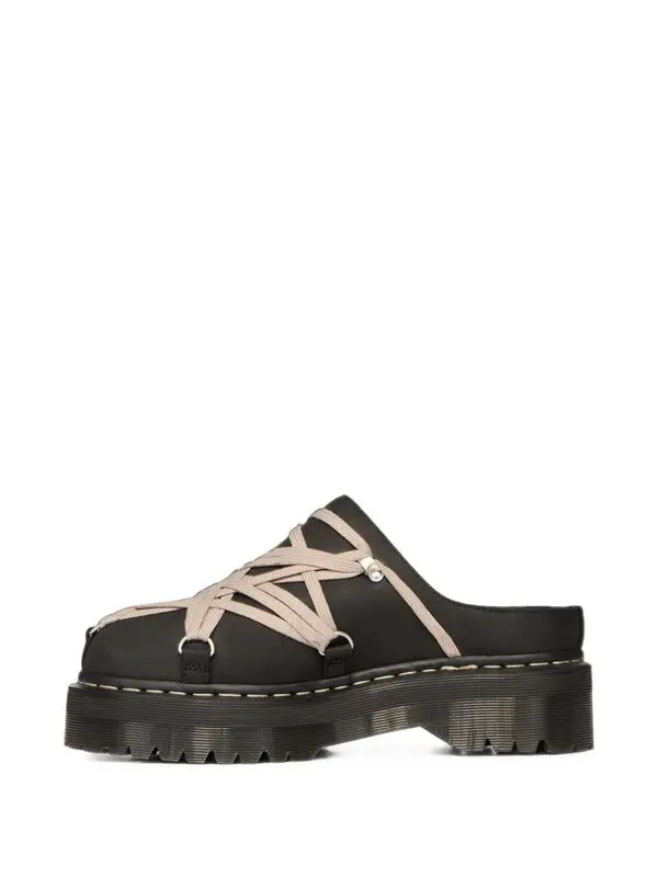 DR. MARTENS X RICK OWENS Quad Leather Boots