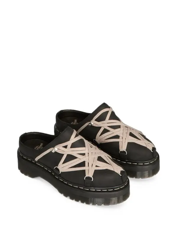 DR. MARTENS X RICK OWENS Quad Leather Boots