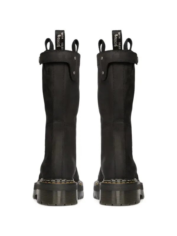 DR. MARTENS X RICK OWENS Quad Leather Boots