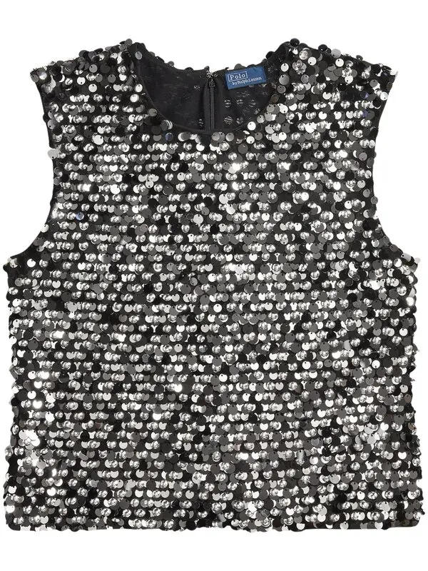Polo Ralph Lauren Sequin-embellished Tank Top By