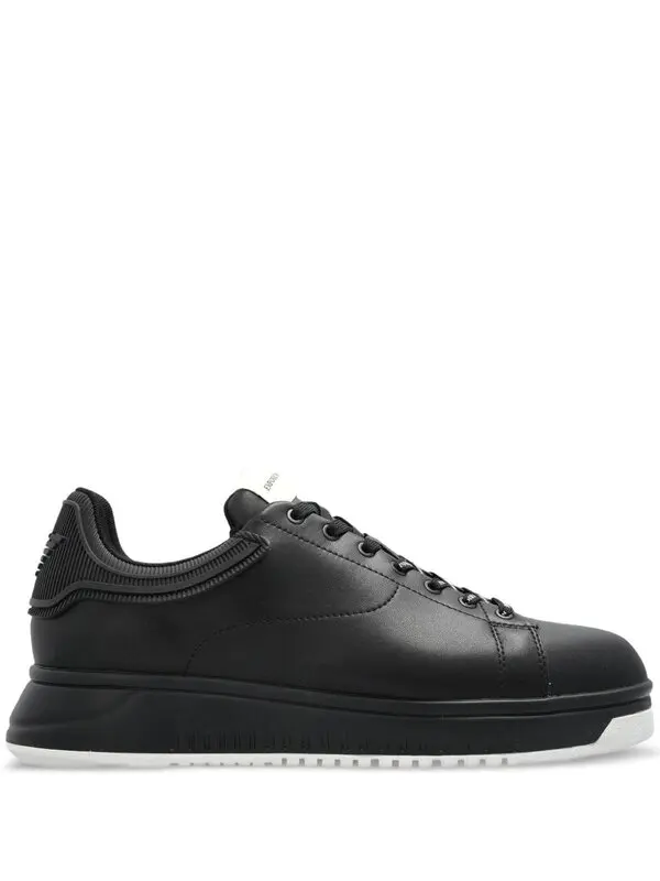 Emporio Armani Leather Sneakers