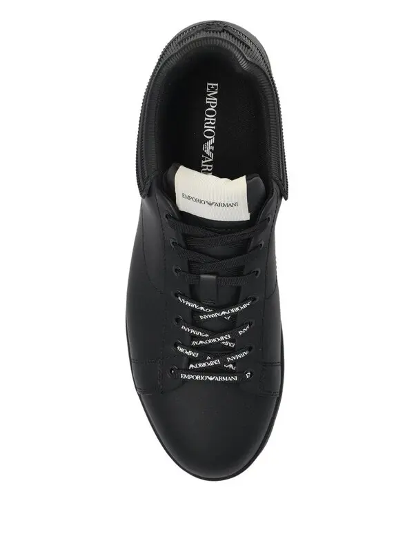 Emporio Armani Leather Sneakers