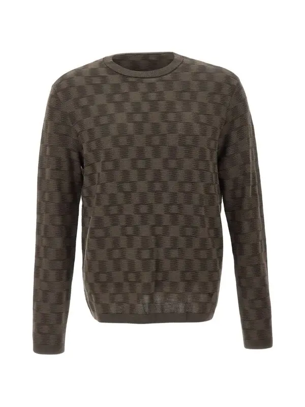 Emporio Armani Wool Crewneck Sweater