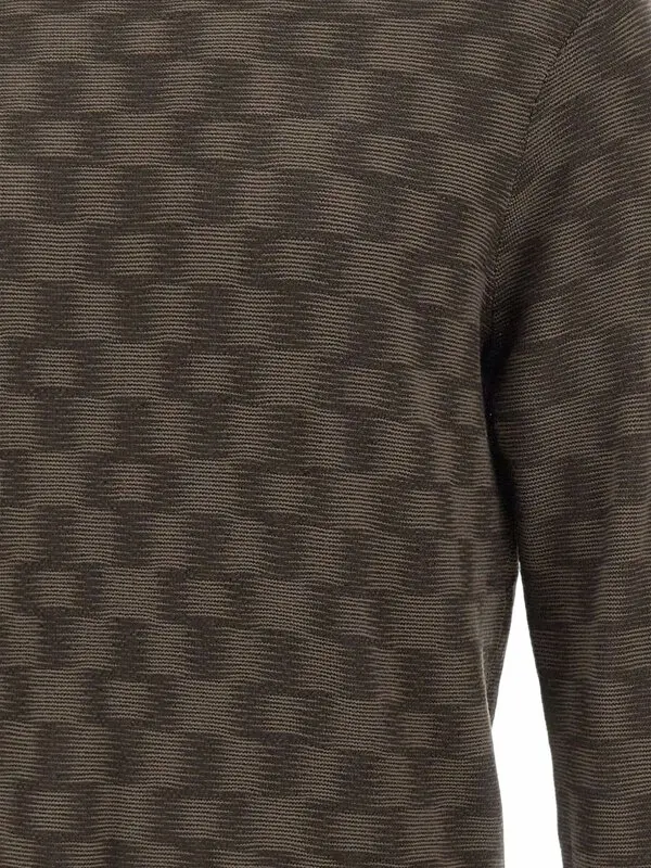 Emporio Armani Wool Crewneck Sweater