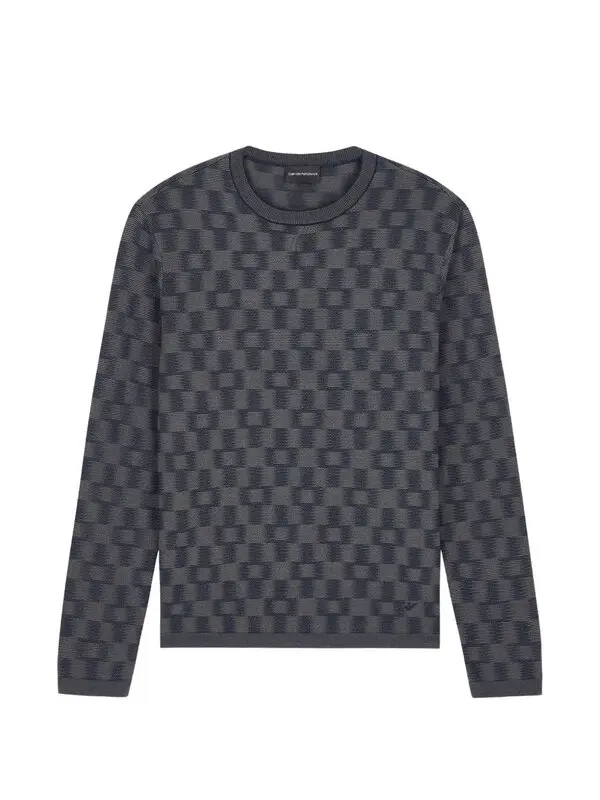 Emporio Armani Wool Crewneck Sweater