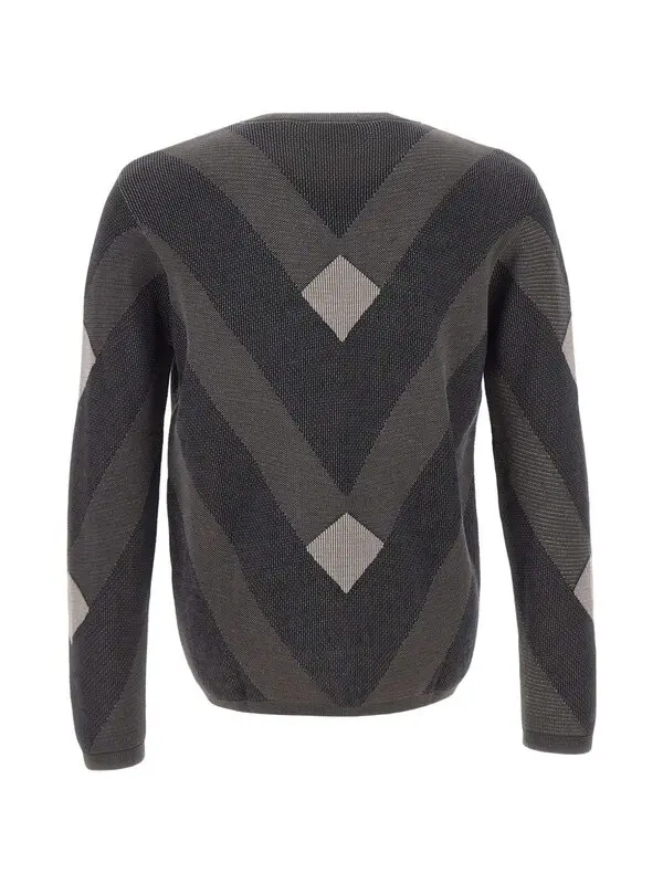 Emporio Armani Cotton Crewneck Sweater