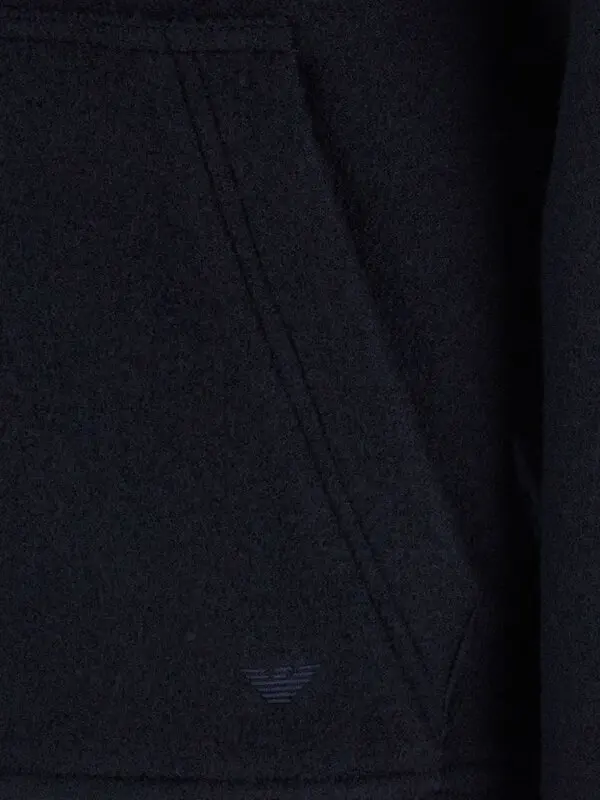 Emporio Armani Wool Blend Blouson Jacket