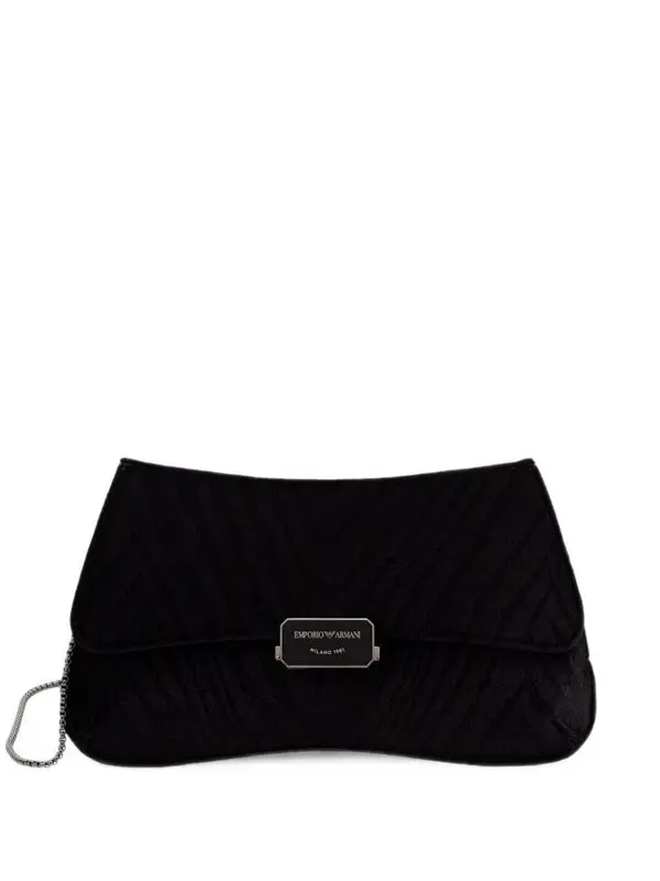 Emporio Armani Velvet Clutch