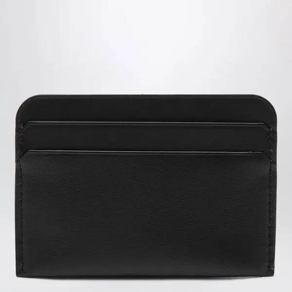 CHRISTIAN LOUBOUTIN Leather Card Holder - Black