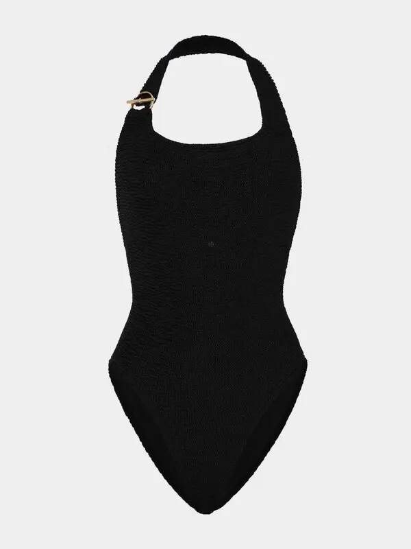 Hunza G Sandy T Bar Swim - Black