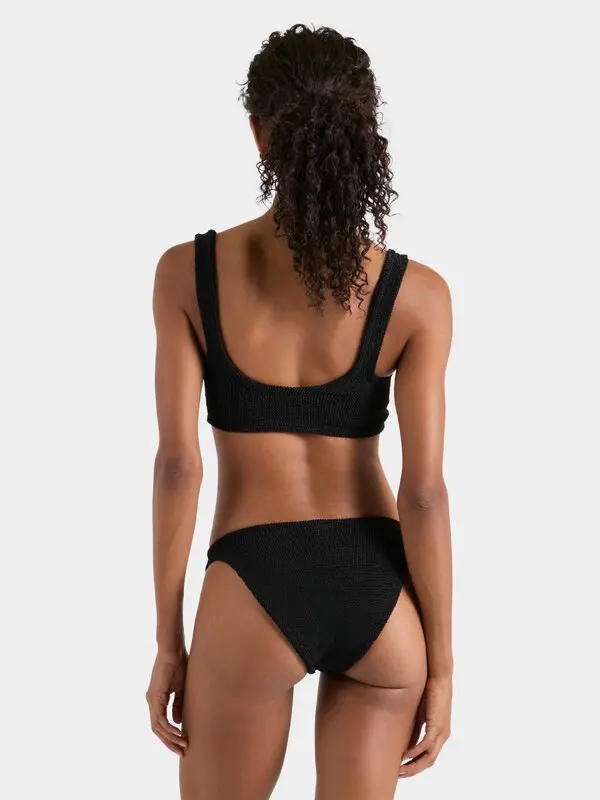Hunza G Harlow T Bar Bikini - Black