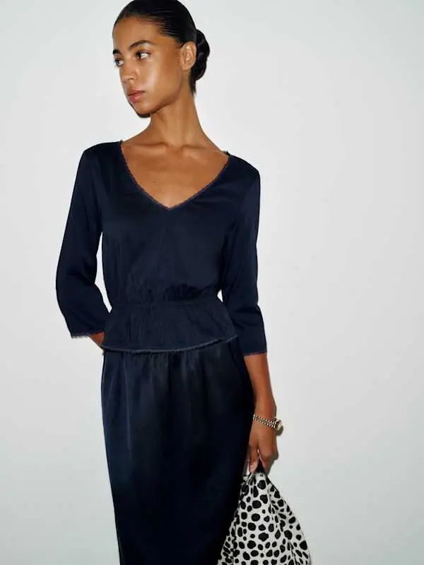 REFORMATION West Top - Blue