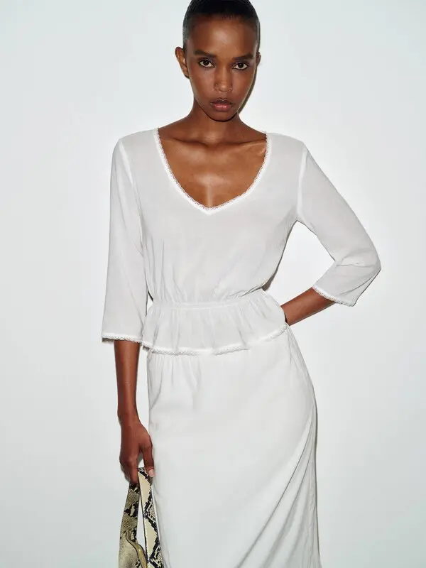 REFORMATION West Top - Ivory
