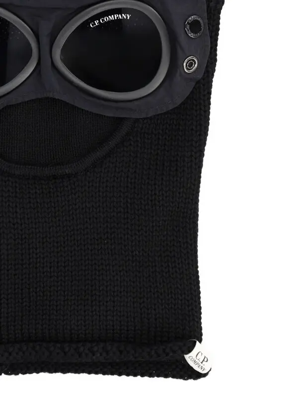C.P. COMPANY C. P. Company Balaclava Con Occhiale - Black