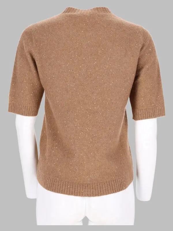Fabiana Filippi Maglia In Lana Misto Seta E Cashmere