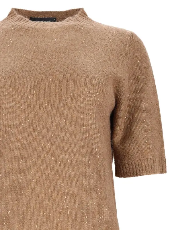 Fabiana Filippi Maglia In Lana Misto Seta E Cashmere