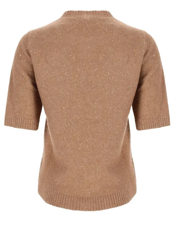 Fabiana Filippi Maglia In Lana Misto Seta E Cashmere