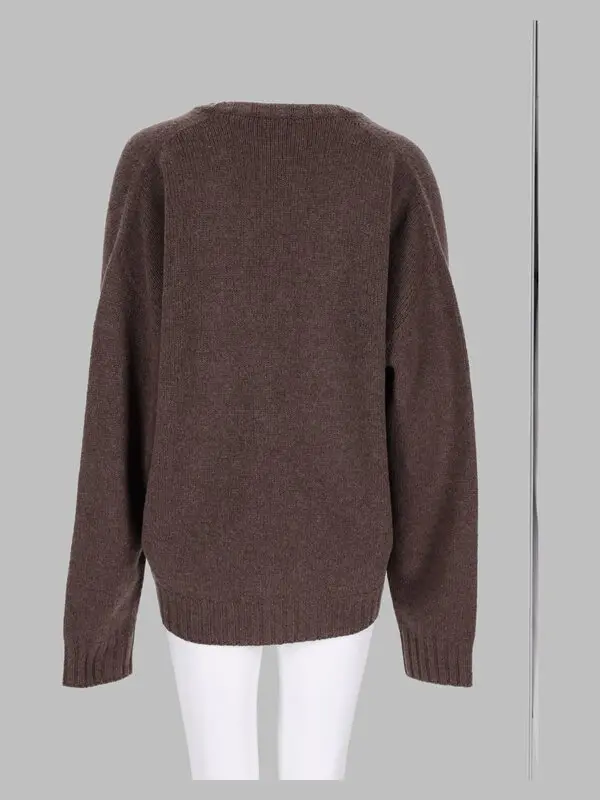 ALYSI Maglia "chunky" Con Scollo A V