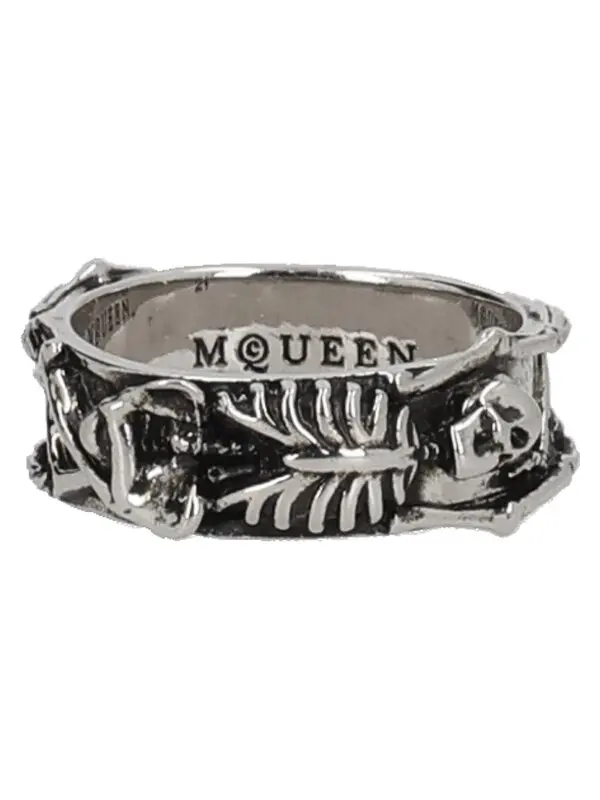 Alexander McQueen Anello "dancing Skeleton