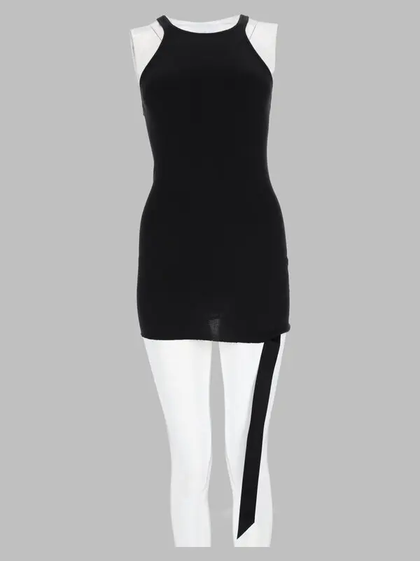 Rick Owens Tank Top "racer" In Cotone