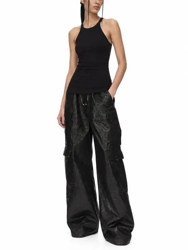 Rick Owens Tank Top "racer" In Cotone