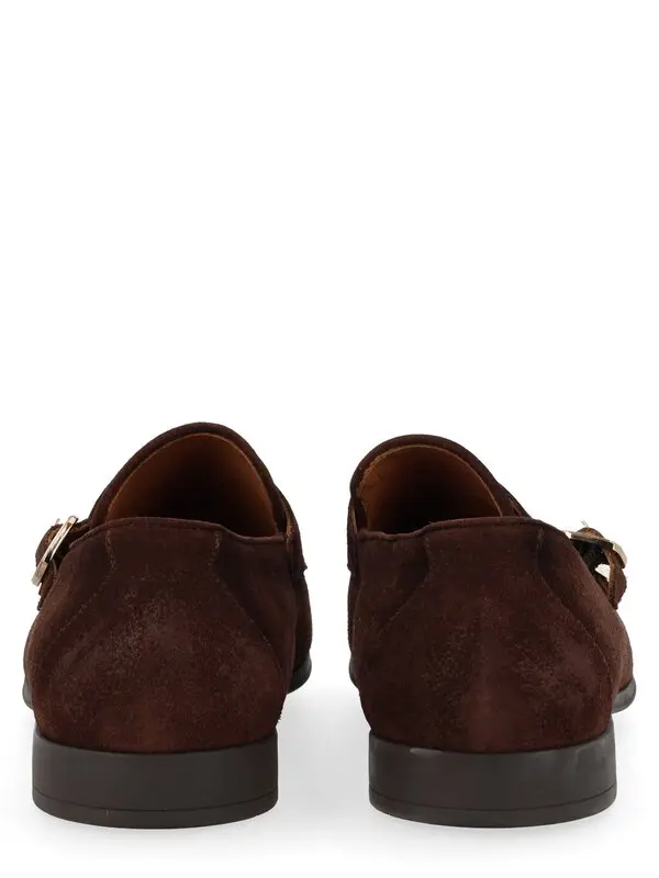 CORVARI Mocassino "1846" Con Fibbie - Brown
