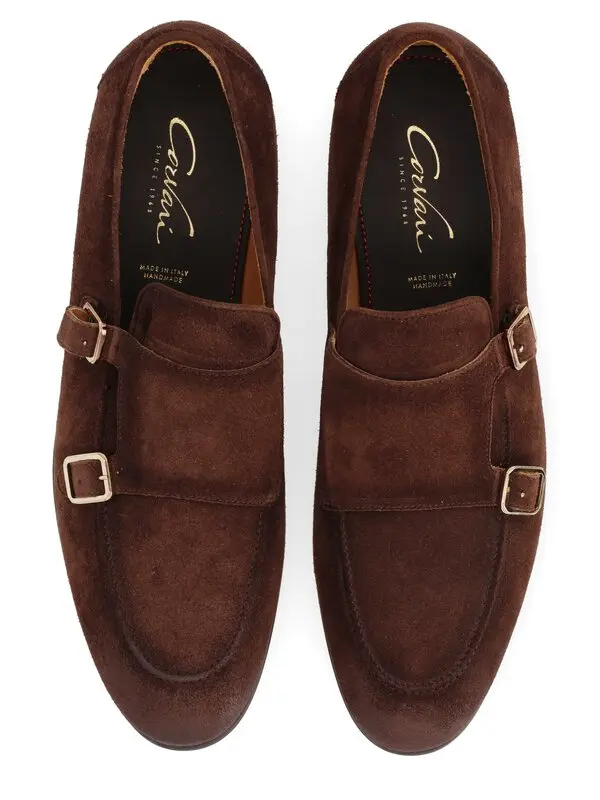CORVARI Mocassino "1846" Con Fibbie - Brown