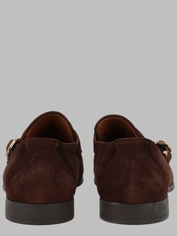 CORVARI Mocassino "1846" Con Fibbie - Brown