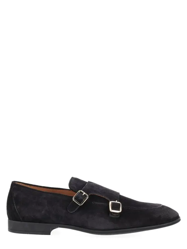 CORVARI Mocassino "1846" Con Fibbie - Black