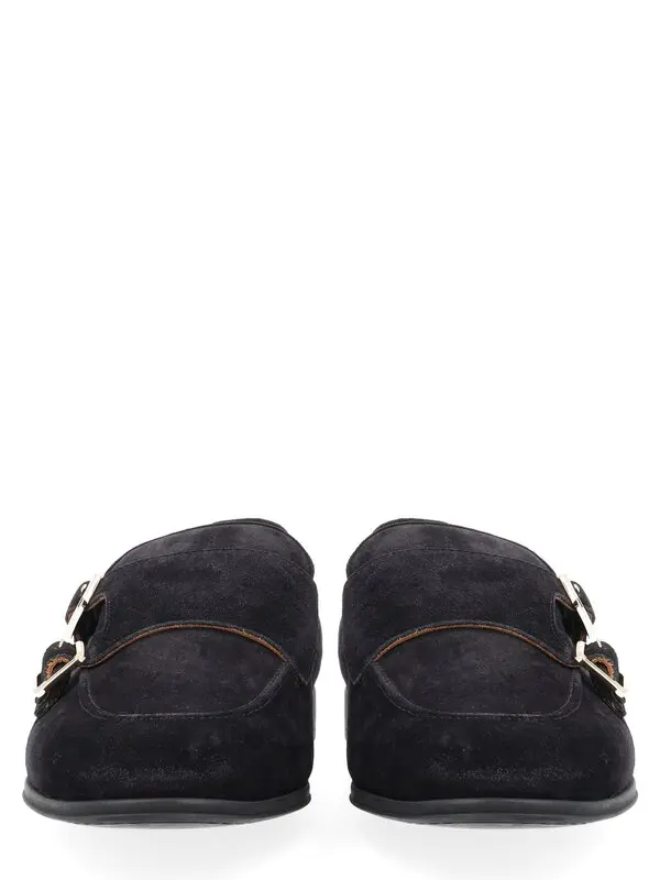 CORVARI Mocassino "1846" Con Fibbie - Black
