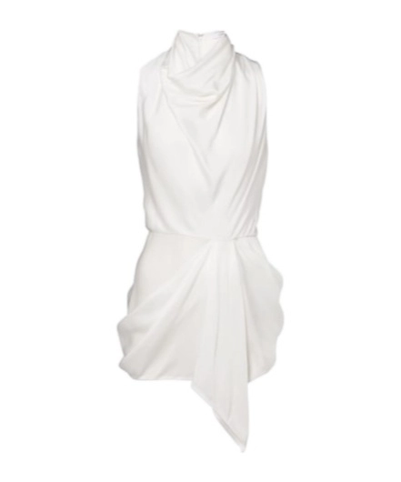Givenchy Draped Satin Top