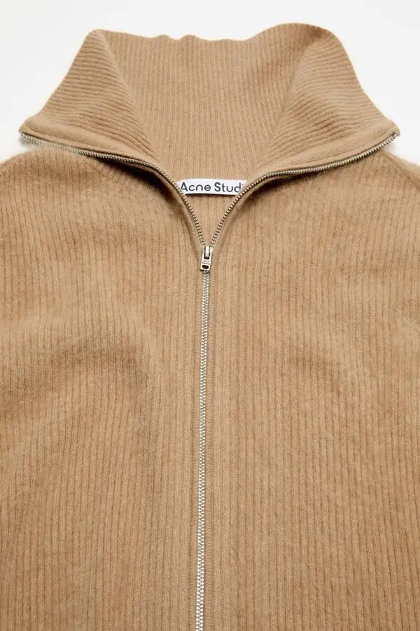Acne Studios Cashmere Zip-up Cardigan