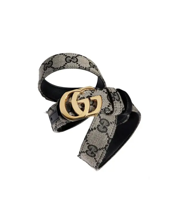 Gucci Reversible Cut Gg Marmont Belt